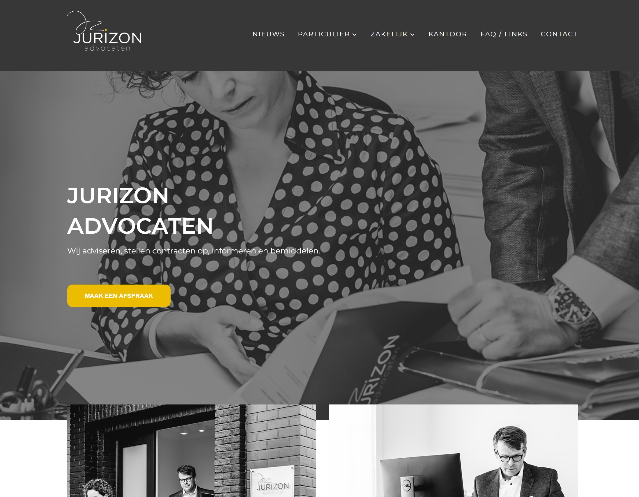 Nieuwe website Jurizon | Jurizon